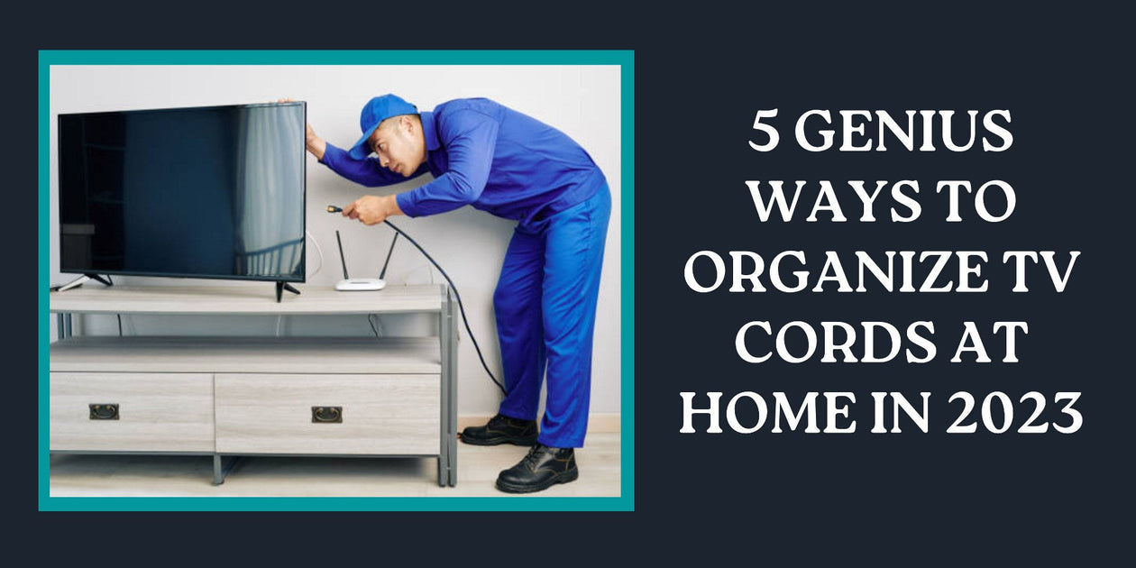 5 Genius Ways to Organize TV Cords at Home | Americord