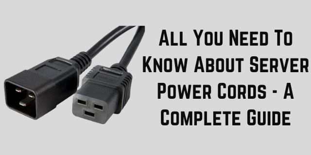 All You Need To Know About Server Power Cords | Americord