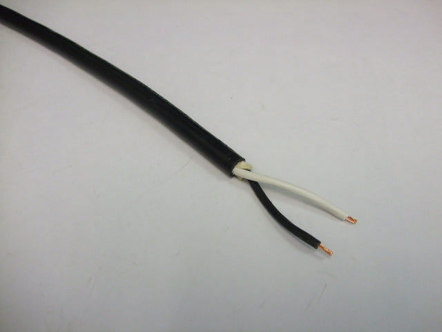 Americord: 18/2 SJOOW Black 90C 10 Amp 300V NA Rubber Bulk Cable