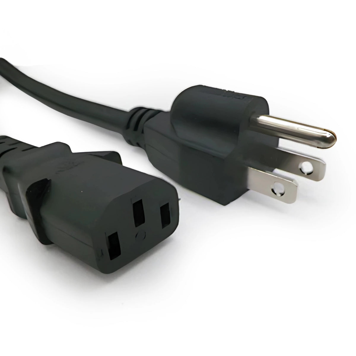 Americord; Nema 5-15P to IEC-320 C-13 1FT 6IN Computer Power Cord 18/3 ...