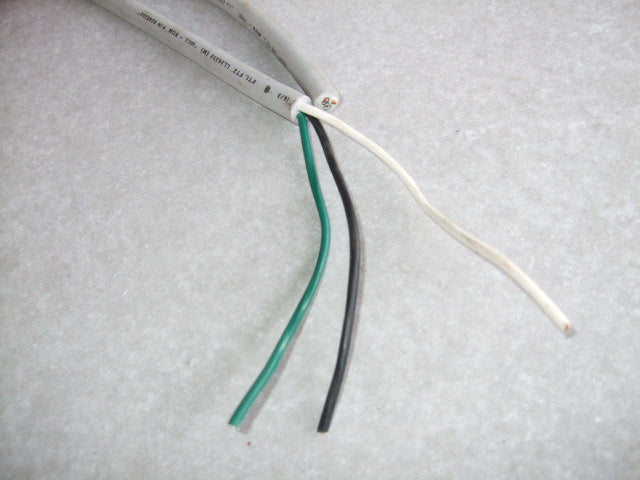 Americord: Blunt Cut to ROJ 4 1/4IN 10Ft 4IN Power Cord 16/3 STO NA