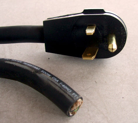 Americord: NEMA 6-50PRA to Blunt Cut 8ft Heavy Duty Welder Power Cord 8 ...