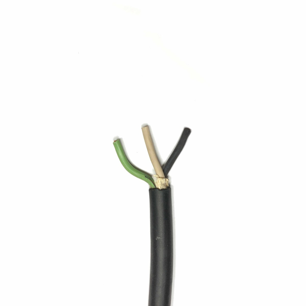 Americord: 16/3 SOOW Black 90C 13 Amp 600V NA Rubber Bulk Cable