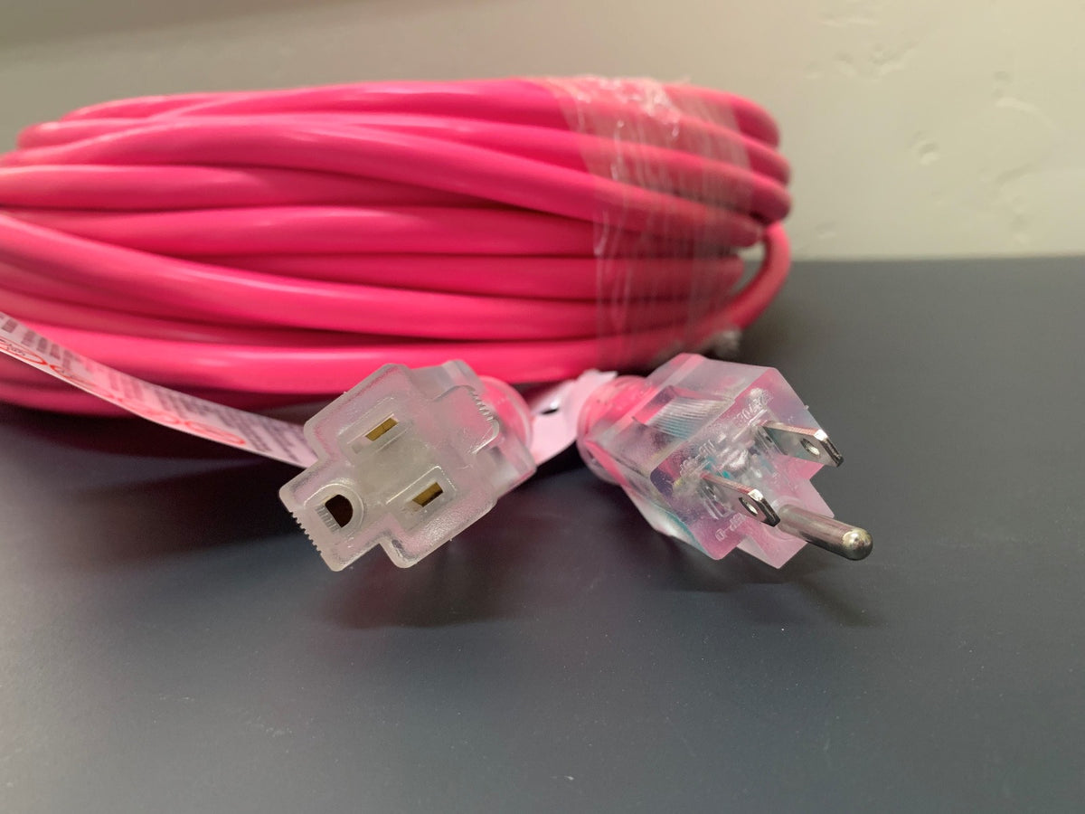 Americord; Nema 5-15P to Nema 5-15R 100FT Extension Cord 12/3 SJTW NA