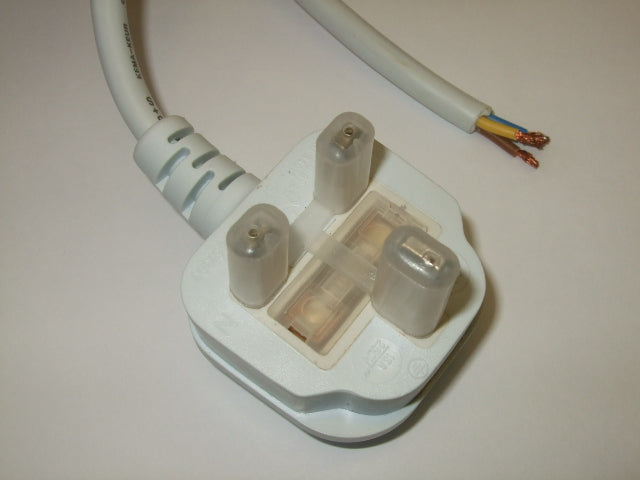 Americord: British Plug to Blunt Cut 25FT International Power Cord 1 ...
